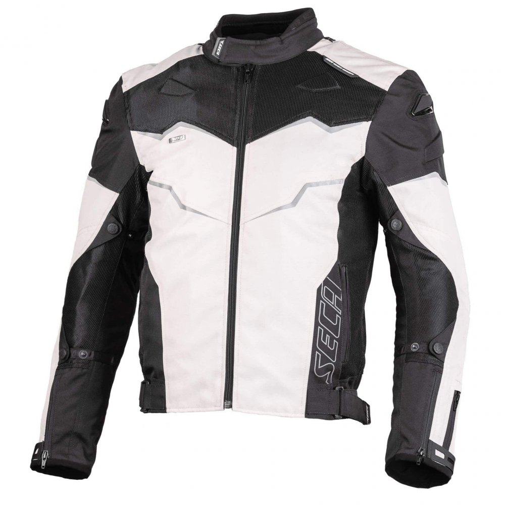 Bunda na motocykel SECA Stream III sivá | KMBIKERS.sk