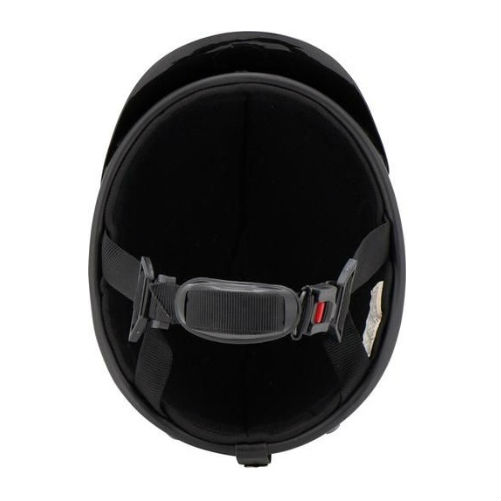 Helma na motorku Braincap černá, na chopper | KMBIKERS.cz